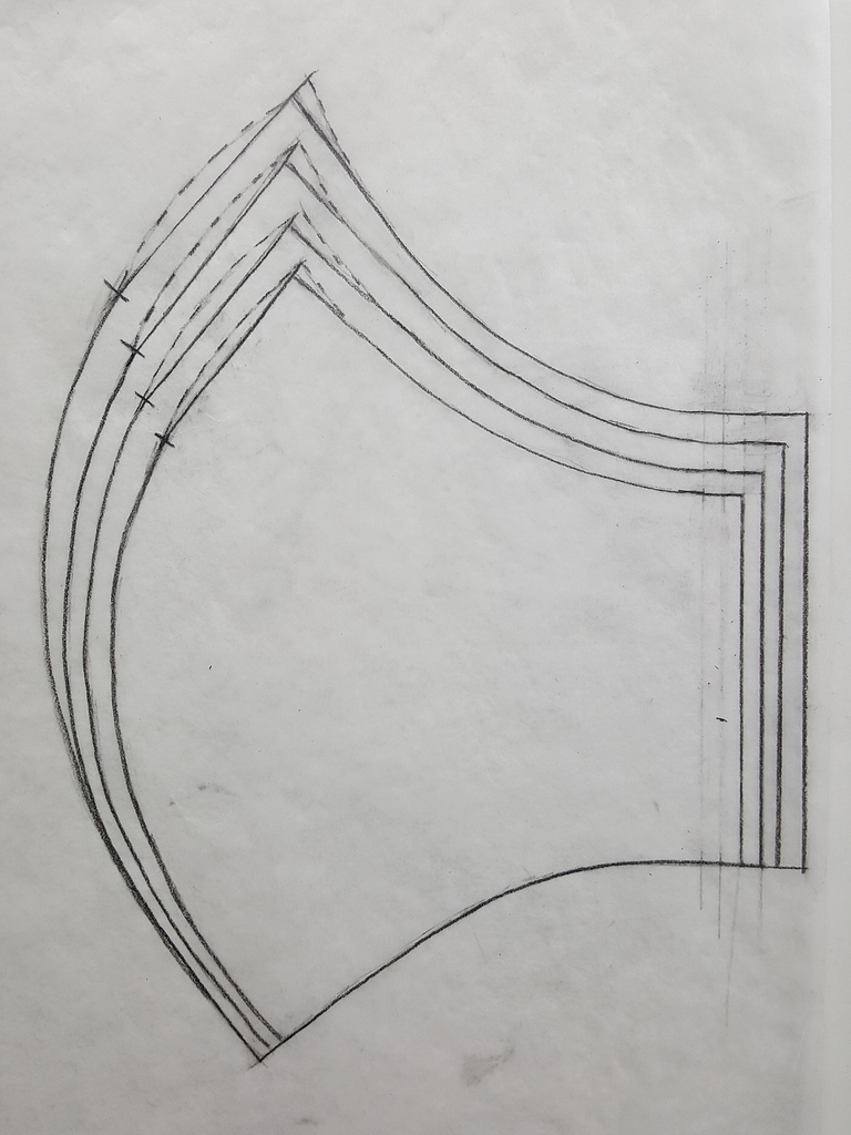Another quick and easy mask pattern, darted front - Completed Projects ...