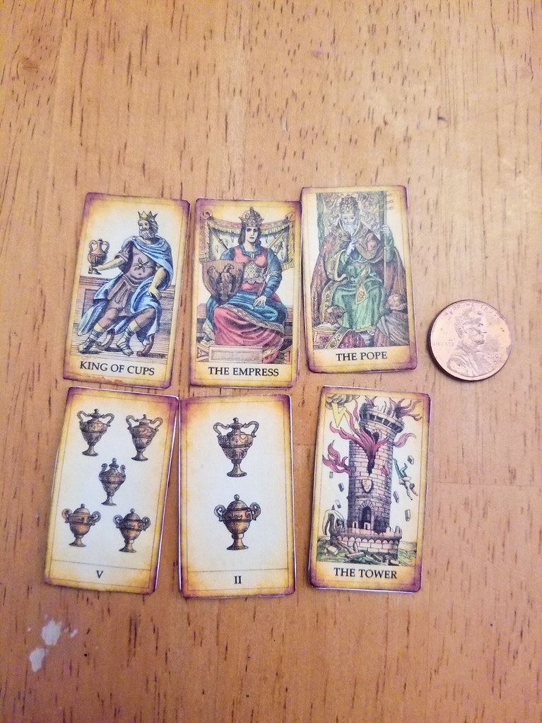 Tarot cards-2020 Q1 art challenge - Completed Projects - the Lettuce ...