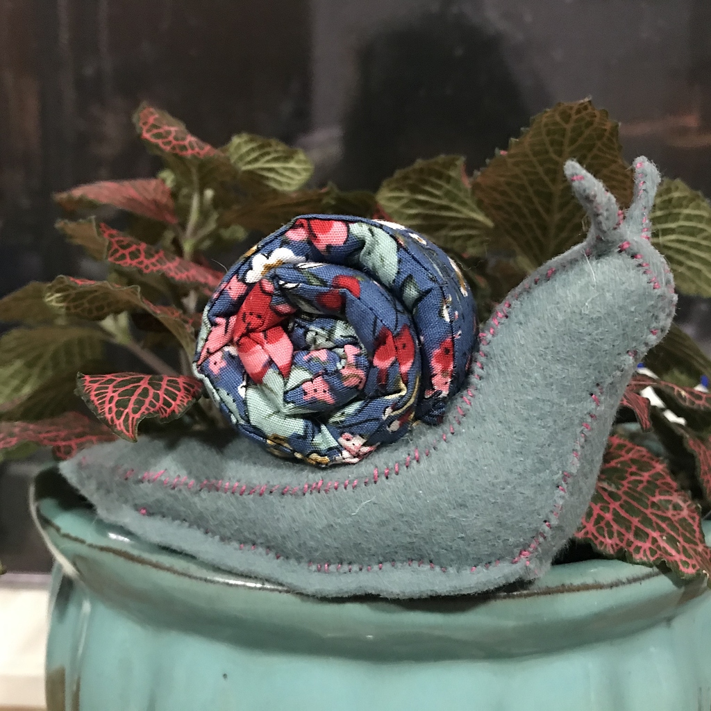 Felt snail - Completed Projects - the Lettuce Craft Forums