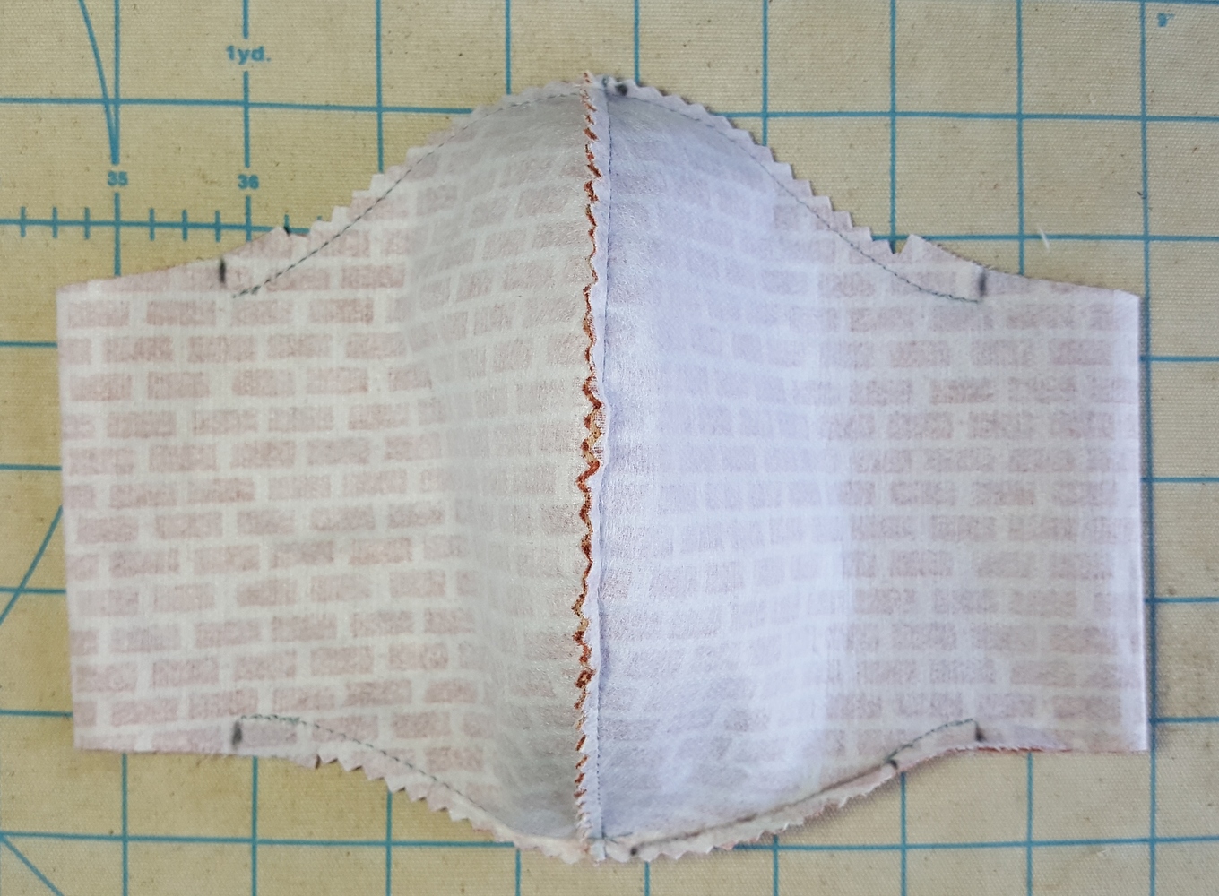 Fastest, easiest fitted face mask pattern tutorial - Completed Projects ...