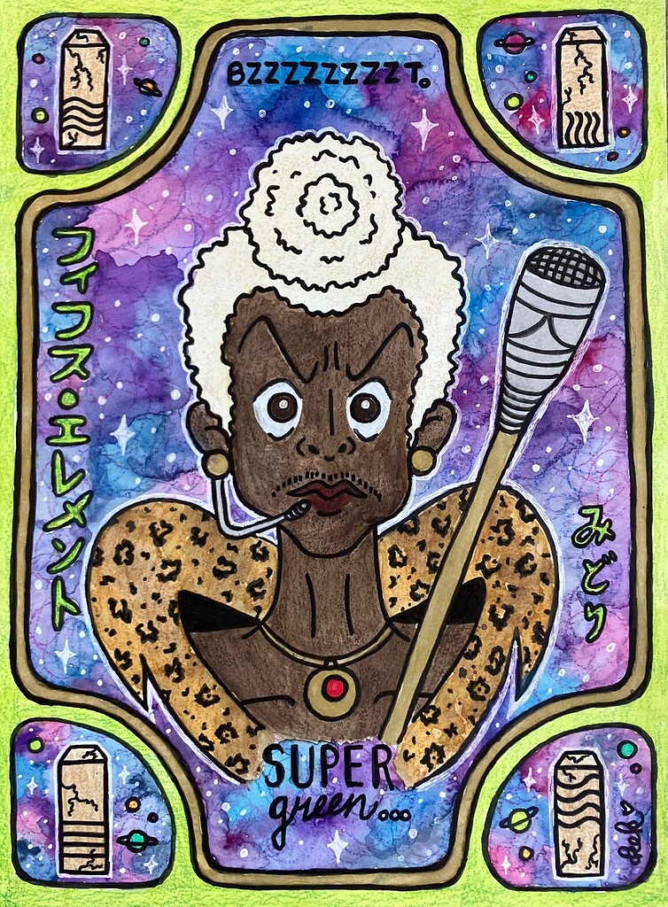Ruby Rhod: The Fifth Element - Completed Projects - the Lettuce Craft ...