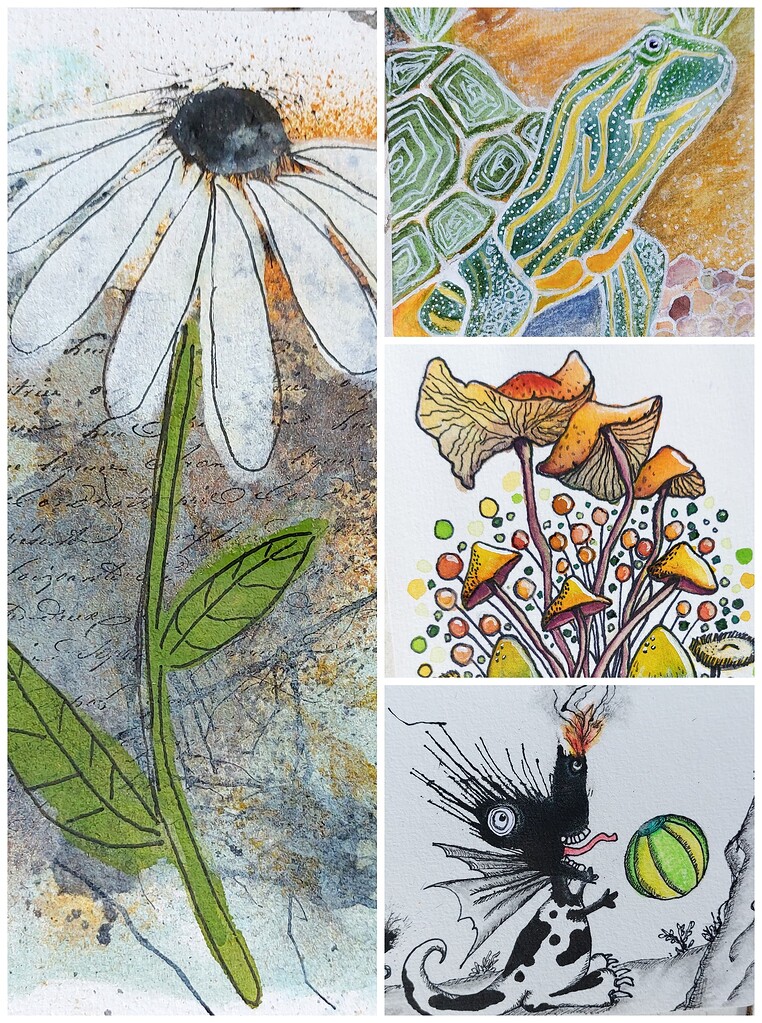 The Postcard Project - Part 2 - Completed Projects - the Lettuce Craft ...