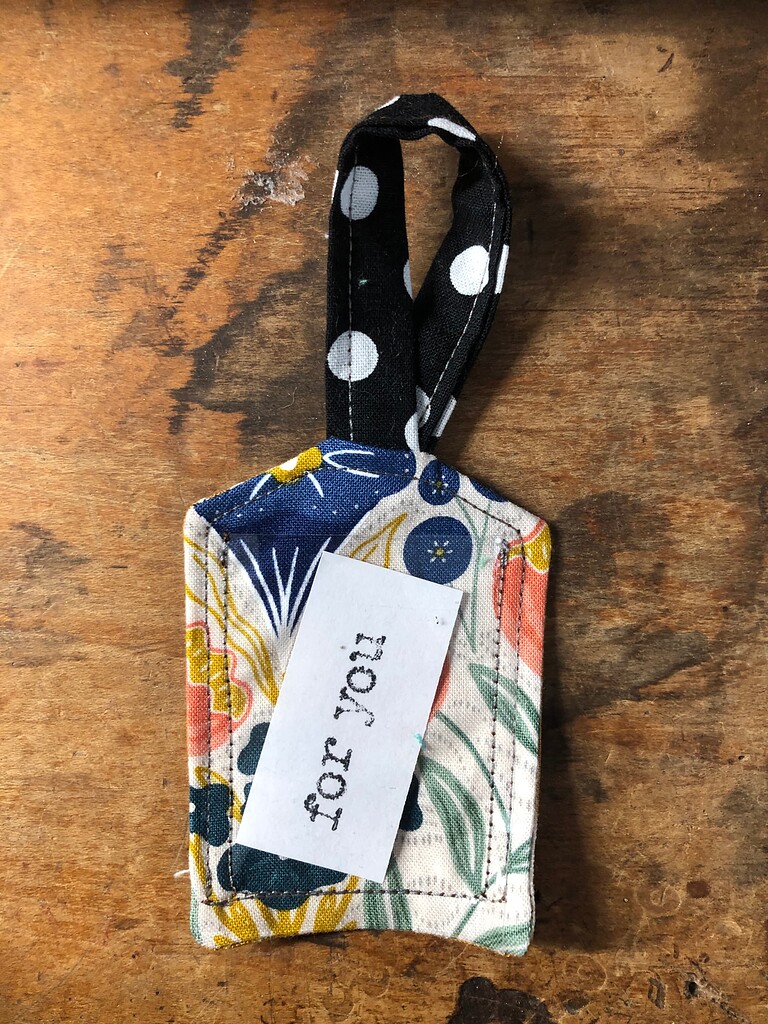 Reusable Gift Tag Tutorial - Completed Projects - the Lettuce Craft Forums