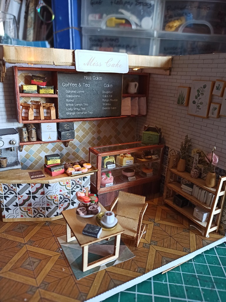 Miniature tea shop - Completed Projects - the Lettuce Craft Forums