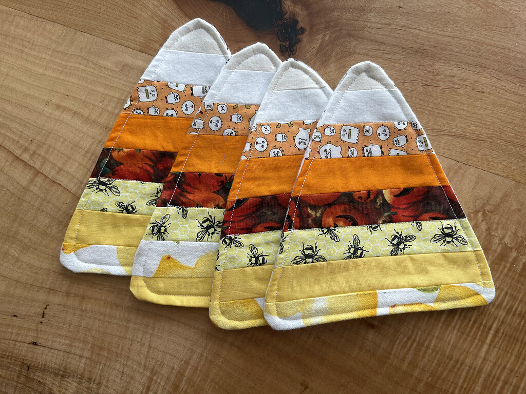 Candy Corn Coasters! - Completed Projects - the Lettuce Craft Forums