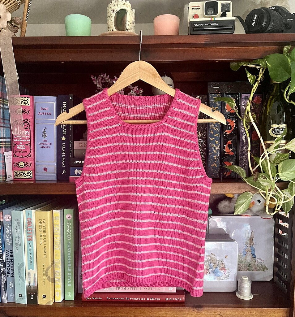 Pink on pink Sailor Swift top - Completed Projects - the Lettuce Craft ...