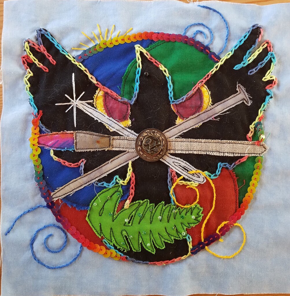 My Warrior Sheild - Completed Projects - the Lettuce Craft Forums