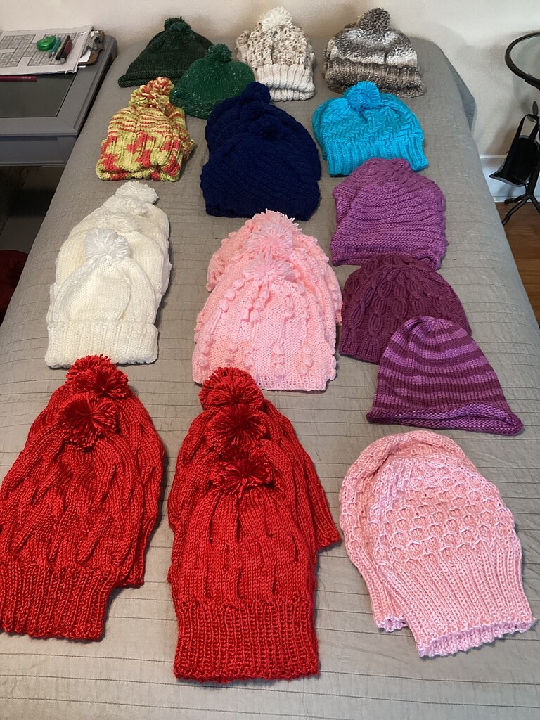 2024 Charity Hats - Completed Projects - the Lettuce Craft Forums
