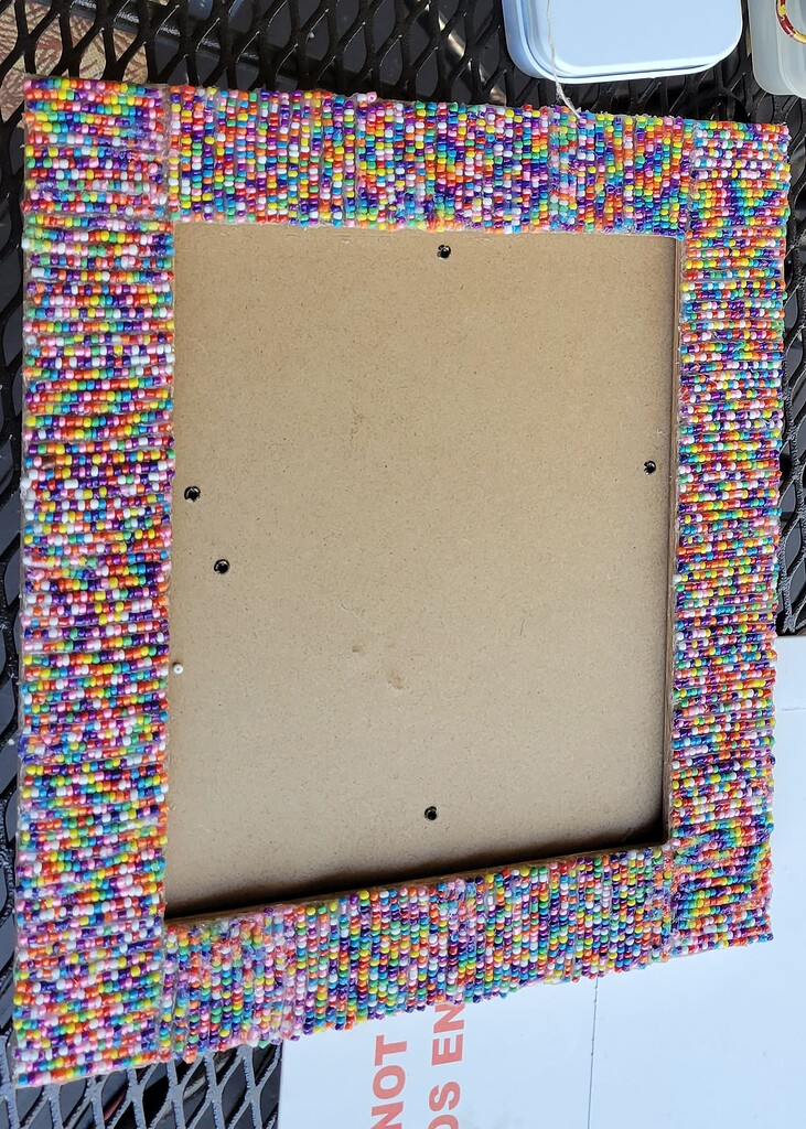 Beaded Photo Frame - Completed Projects - the Lettuce Craft Forums