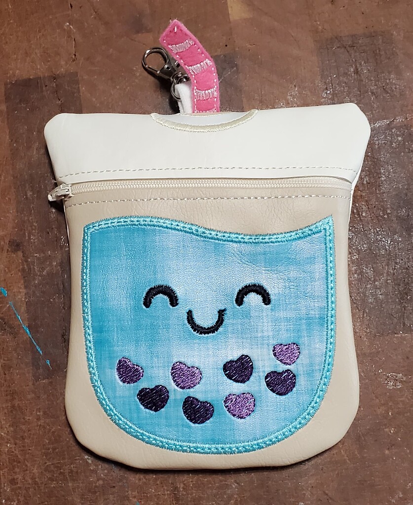 Boba Tea Zippered Pouch - Completed Projects - the Lettuce Craft Forums