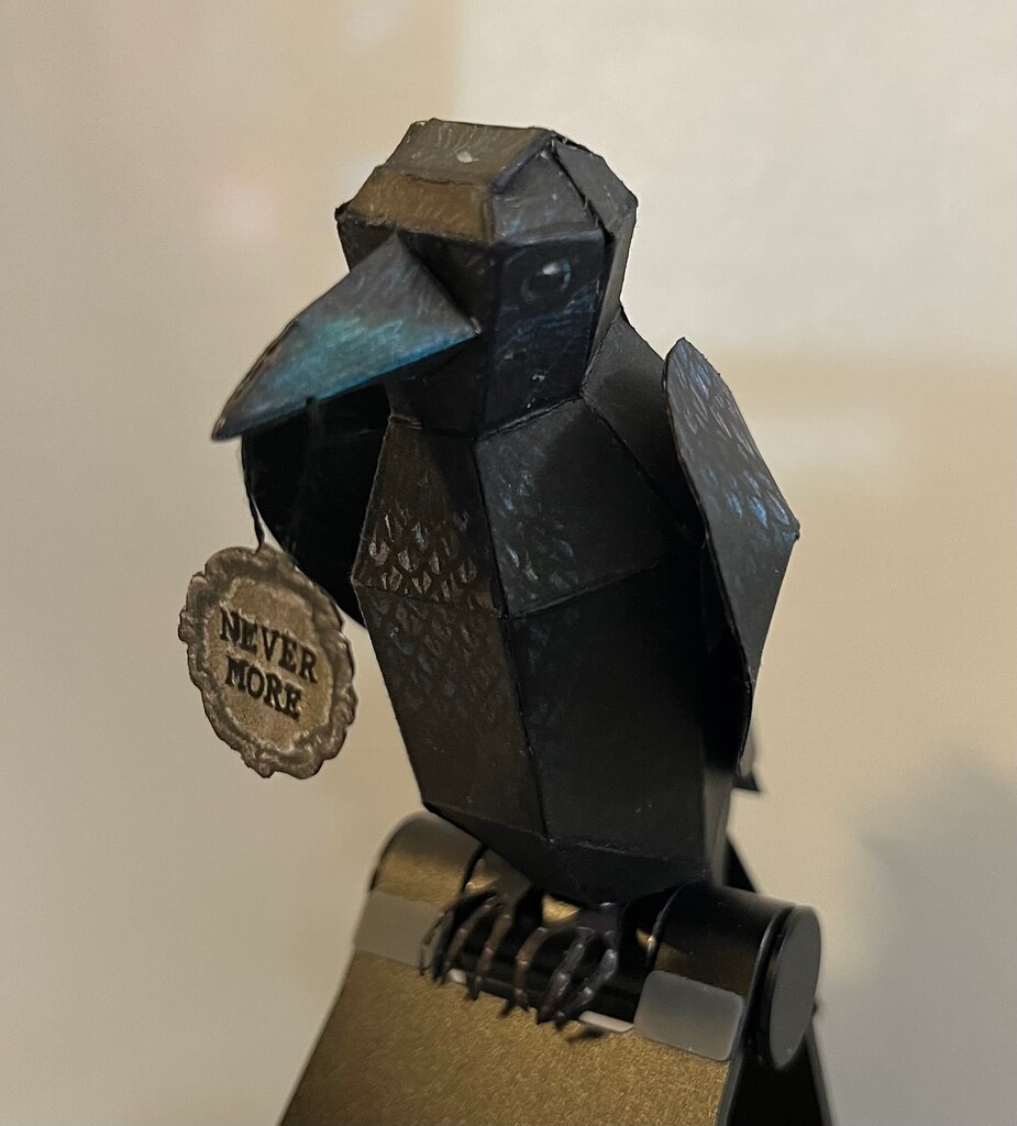 NeverMore the paper raven - Completed Projects - the Lettuce Craft Forums