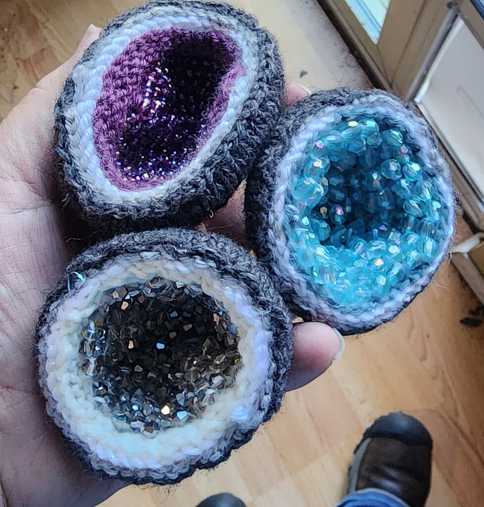 Knit geodes - Completed Projects - the Lettuce Craft Forums