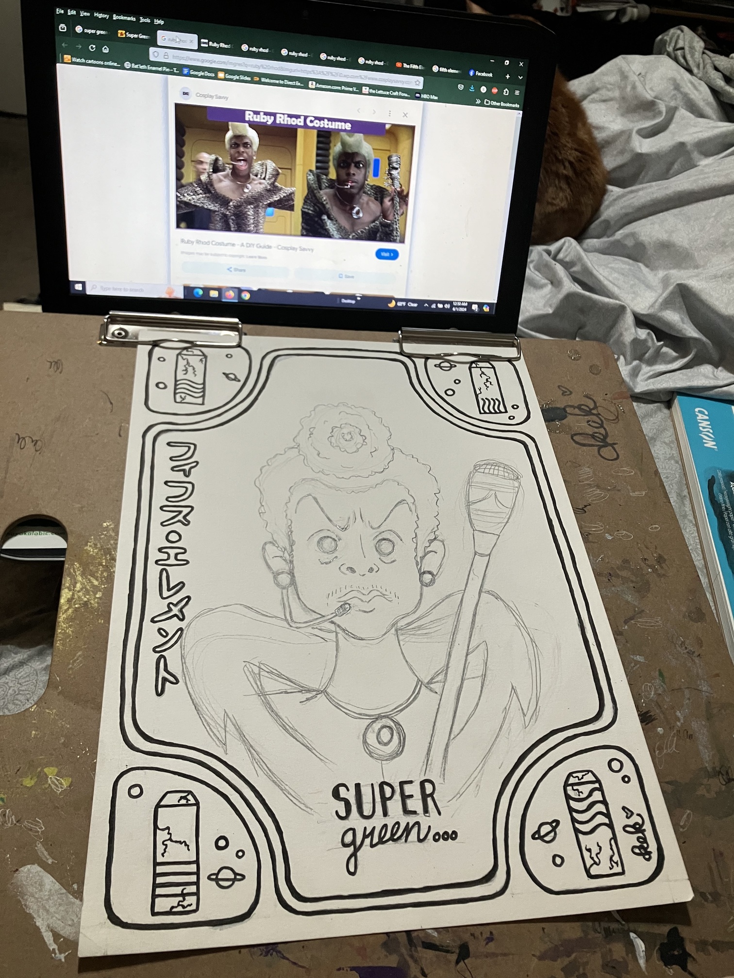 Ruby Rhod: The Fifth Element - Completed Projects - the Lettuce Craft ...